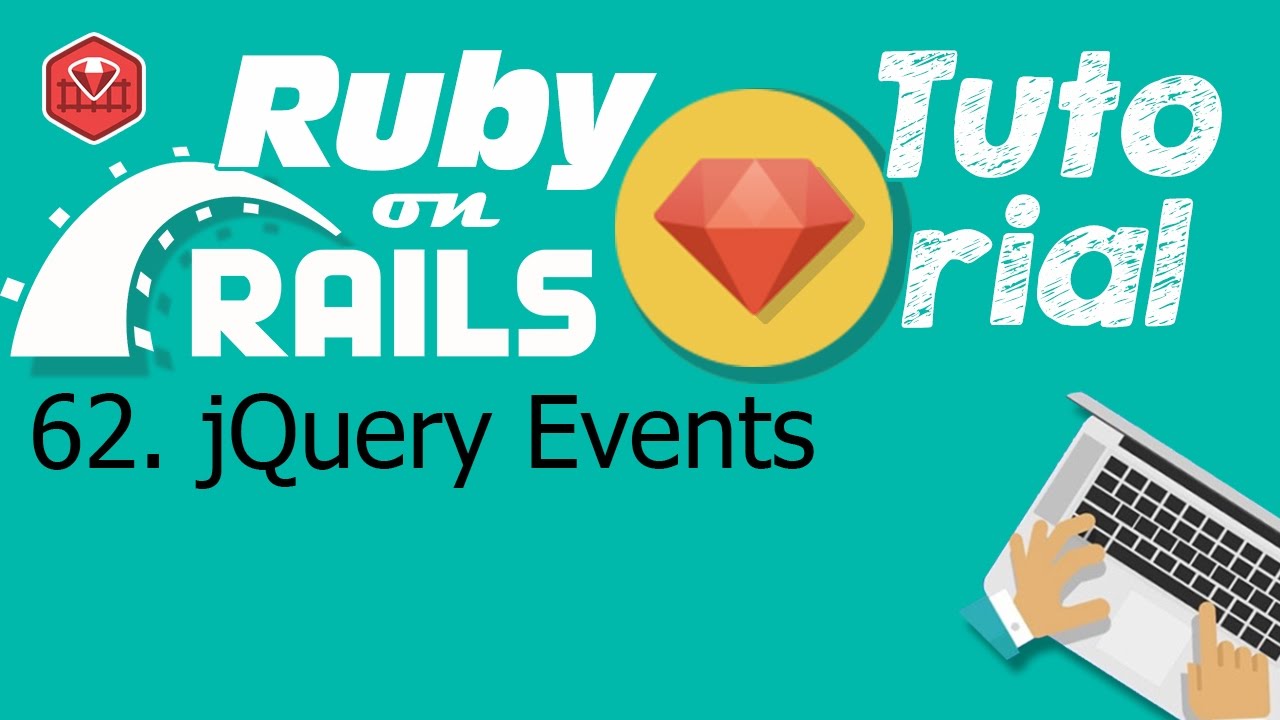 62. Ruby on rails tutorial (Client-side): jQuery Events