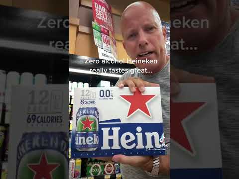 Zero alcohol Heineken…