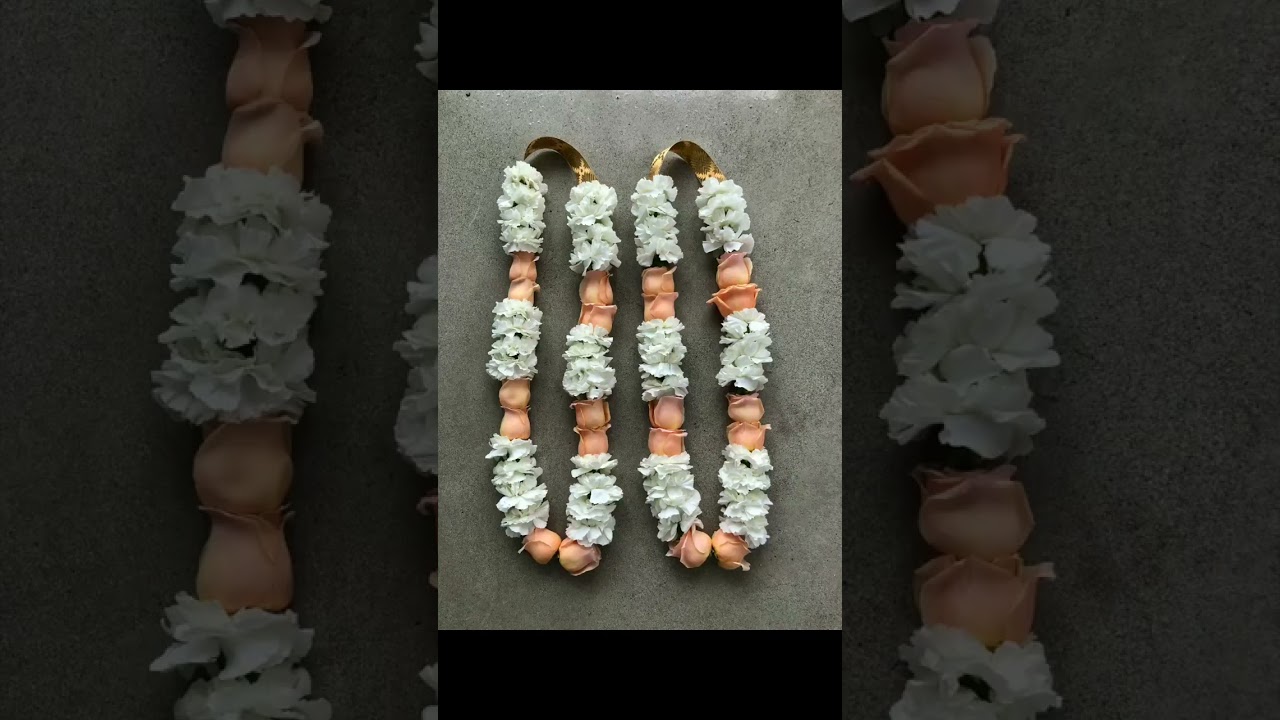 INDIAN WEDDING Handmade Flower Garlands