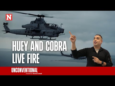 Aerial Live Fire with the Marines