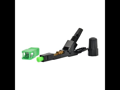 How to Install SC Fiber Optic Fast Connector