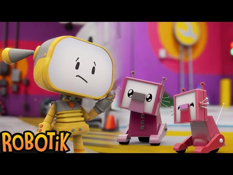 Play With Kittybot 🐱 Funny Robot Cartoon For Kids | Robotik Cartoons