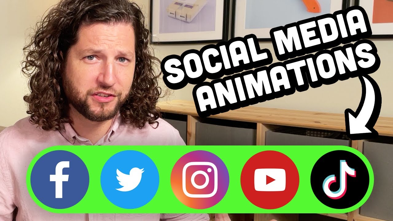 Free Social Media Icon Animations | Green Screen or Transparent Background