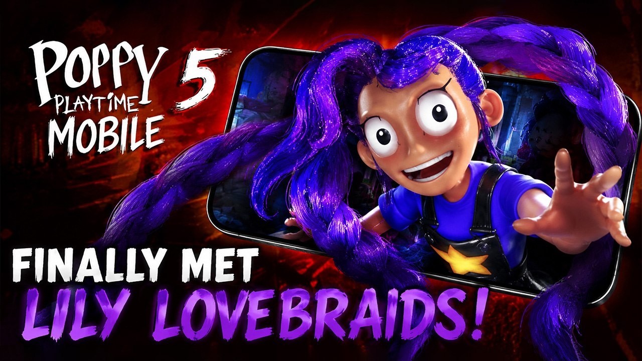 I MET LILY LOVEBRAIDS in Poppy Playtime 5 MOBILE!