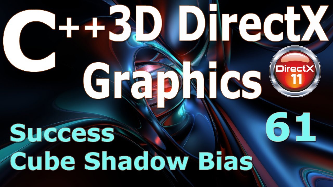 Success! Cube Shadow Bias [C++ 3D DirectX Tutorial]
