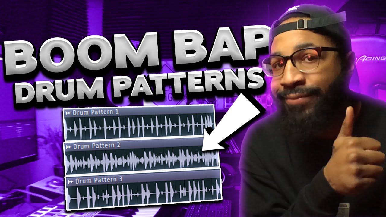 3 🔥 boom bap drum patterns for ANY beat