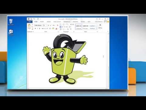 How to Insert a Clip Art in Microsoft® Word 2013