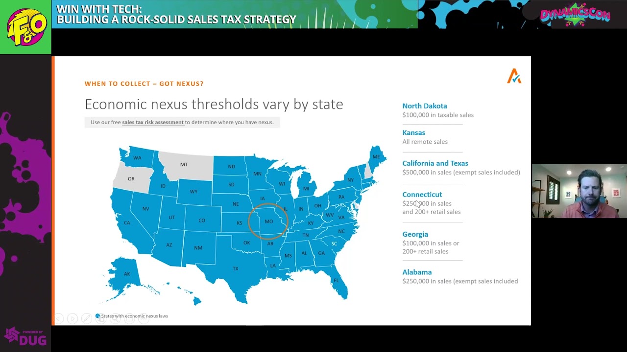 Win With Tech: Building a Rock-solid Sales Tax Strategy Presented by Avalara - Finance & Operations