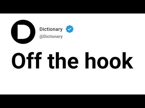 Off the hook Meaning In English