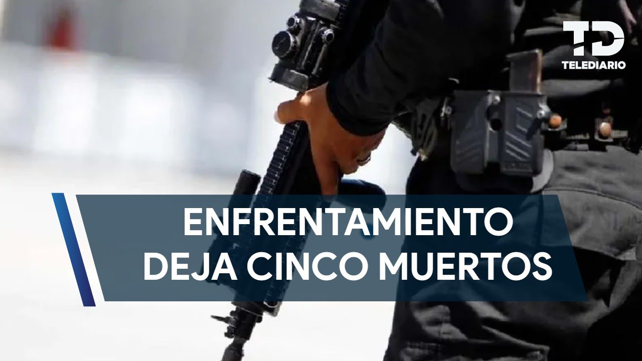 A clash between police and suspected criminals leaves 5 dead in Los Ramones, Nuevo León