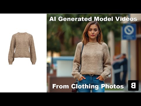 Create AI Generated Model Videos from Clothing Photos - AI Fashion Models