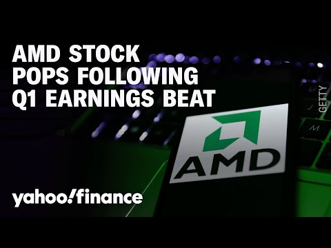AMD reports Q1 earnings and revenue beats