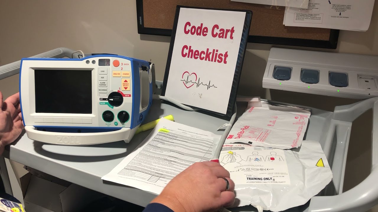 Weekly Defibrillator Checklist