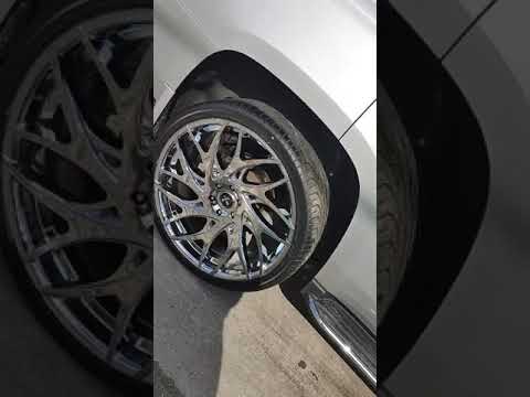 26 26 inch dub g.o.a.t s258 chrome rims wheels 305 tires  Cadillac Escalade ulohos Indianapolis indy