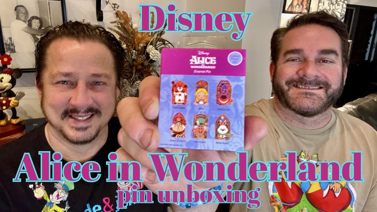 Disney Alice in Wonderland Stained Glass pin unboxing #disney #disneypins #pinunboxing #alice #pins