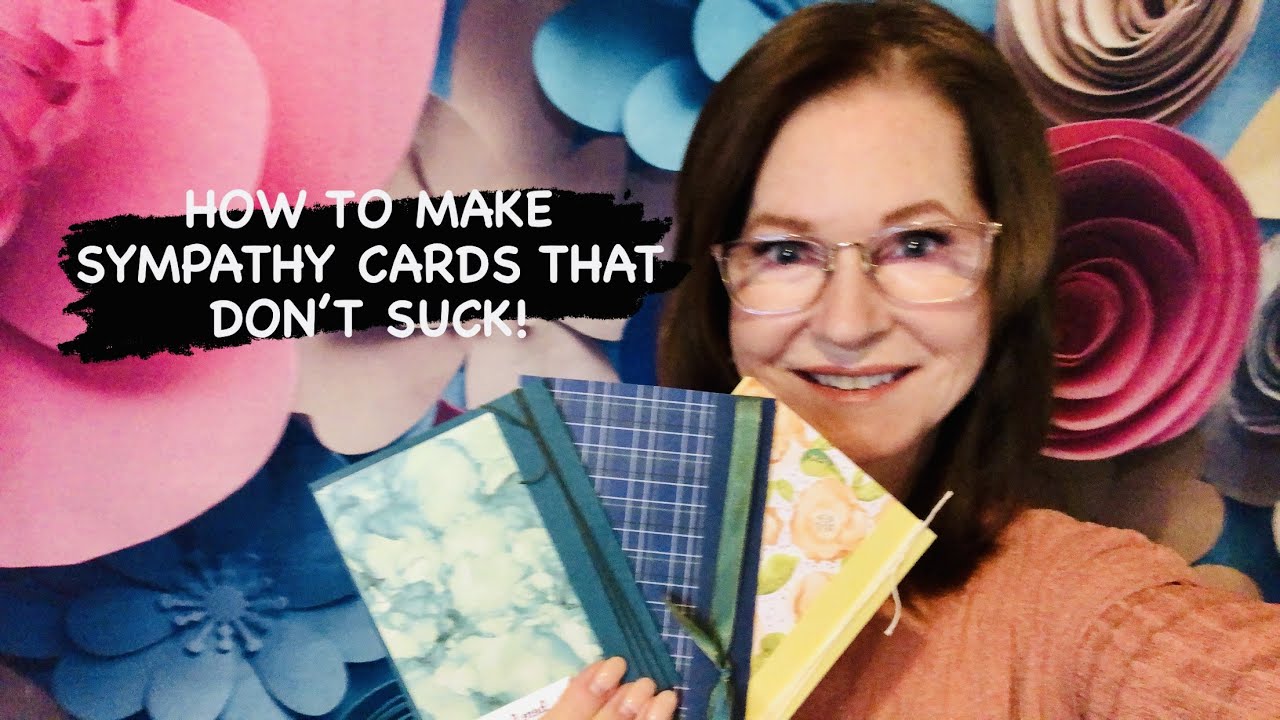 Sympathy Cards Made in Minutes #diysympathycards, #simplecards,