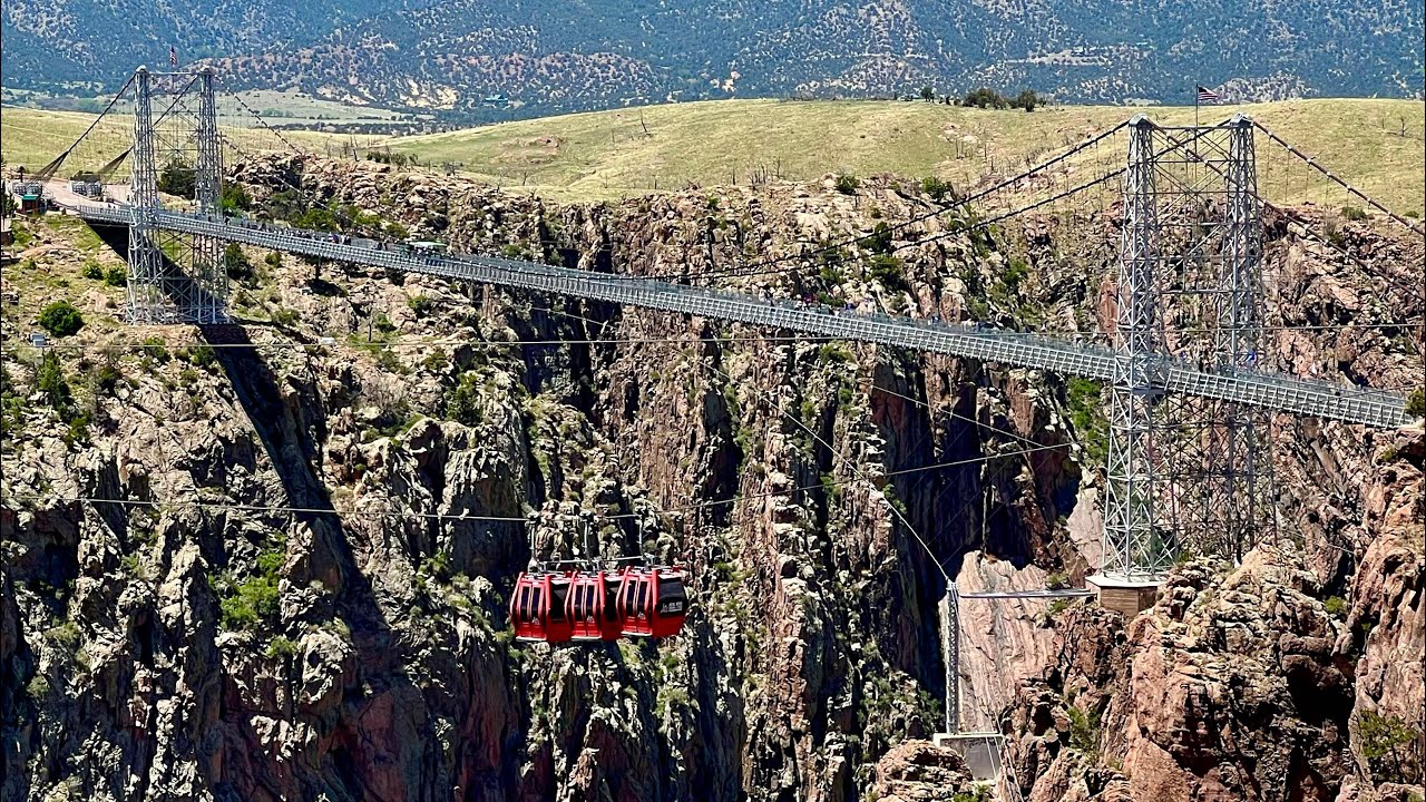 Royal Gorge Gondola Ride - 1200 Feet Straight Down!