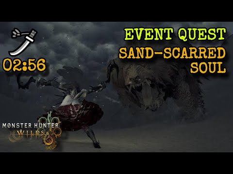Monster Hunter Wilds - Event Quest [LS] - Sand-Scarred Soul in 02:56 - Longsword