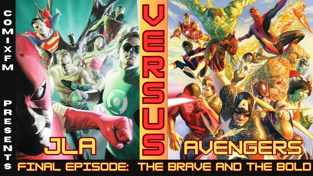 JLA Vs Avengers Final Episode: The Brave And The Bold  #comics #batman #superhero #marvel #dc