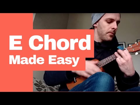 The E Chord on Ukulele - EASY!