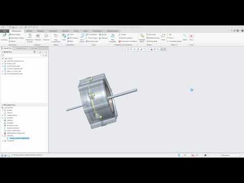 Gearbox simulation to verify the gear ratio