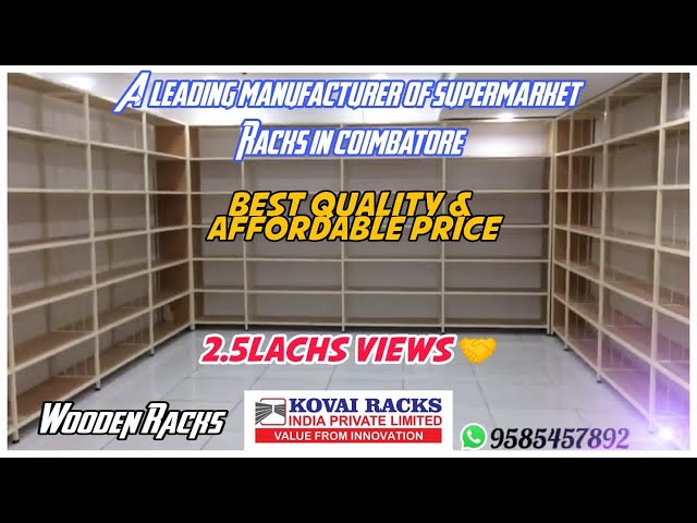 Retail Store Display Racks - MS Supermarket Racks Manufacturer from ...