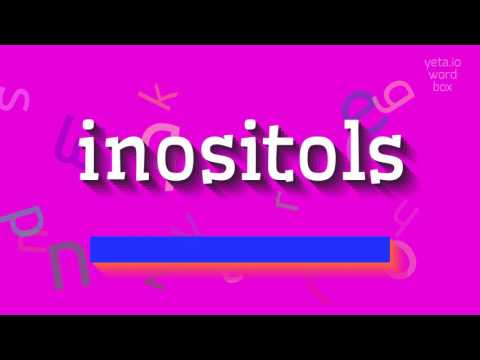 How to say "inositols"! (High Quality Voices)
