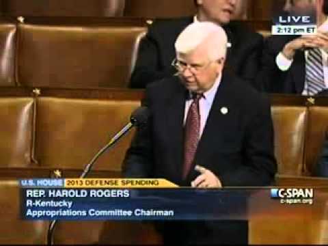 House Appropriations Chairman Hal Rogers Supports Defense Spending Bill on House Floor