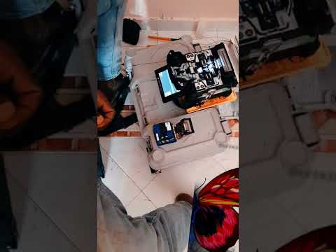 Splicing fiber optic PCO 8 fiber optical cable maroc telecom