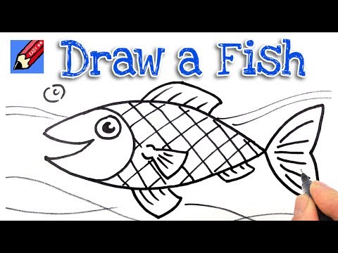 How to draw a Fish Real Easy – Shoo Rayner