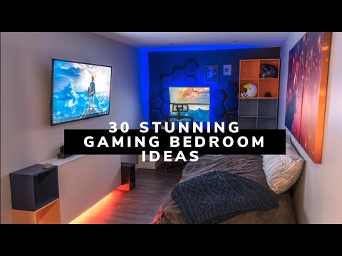 30 Stunning Gaming Bedroom Ideas