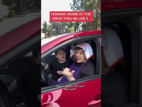 HISPANIC MOMS AT THE DRIVE THRU BE LIKE😭🇲🇽‼️
