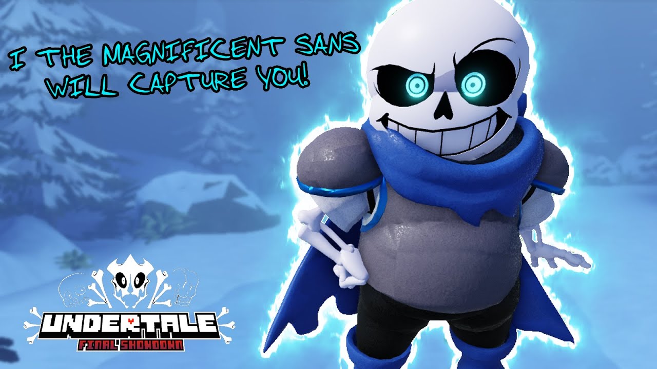 THIS CHARACTER OP NOW!!! Undertale : Final Showdown Underswap Sans Gameplay