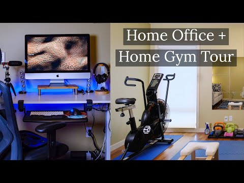 Ergonomic Home Office Tour - A Photographer & YouTuber Workspace - Flexispot Standing Desk Review