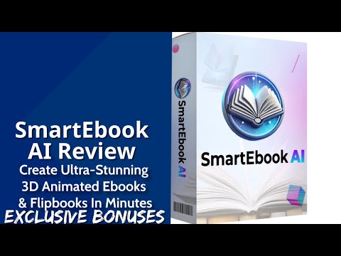 SmartEbook AI Review | Create Ultra-Stunning 3D Animated Ebooks & Flipbooks In Minutes