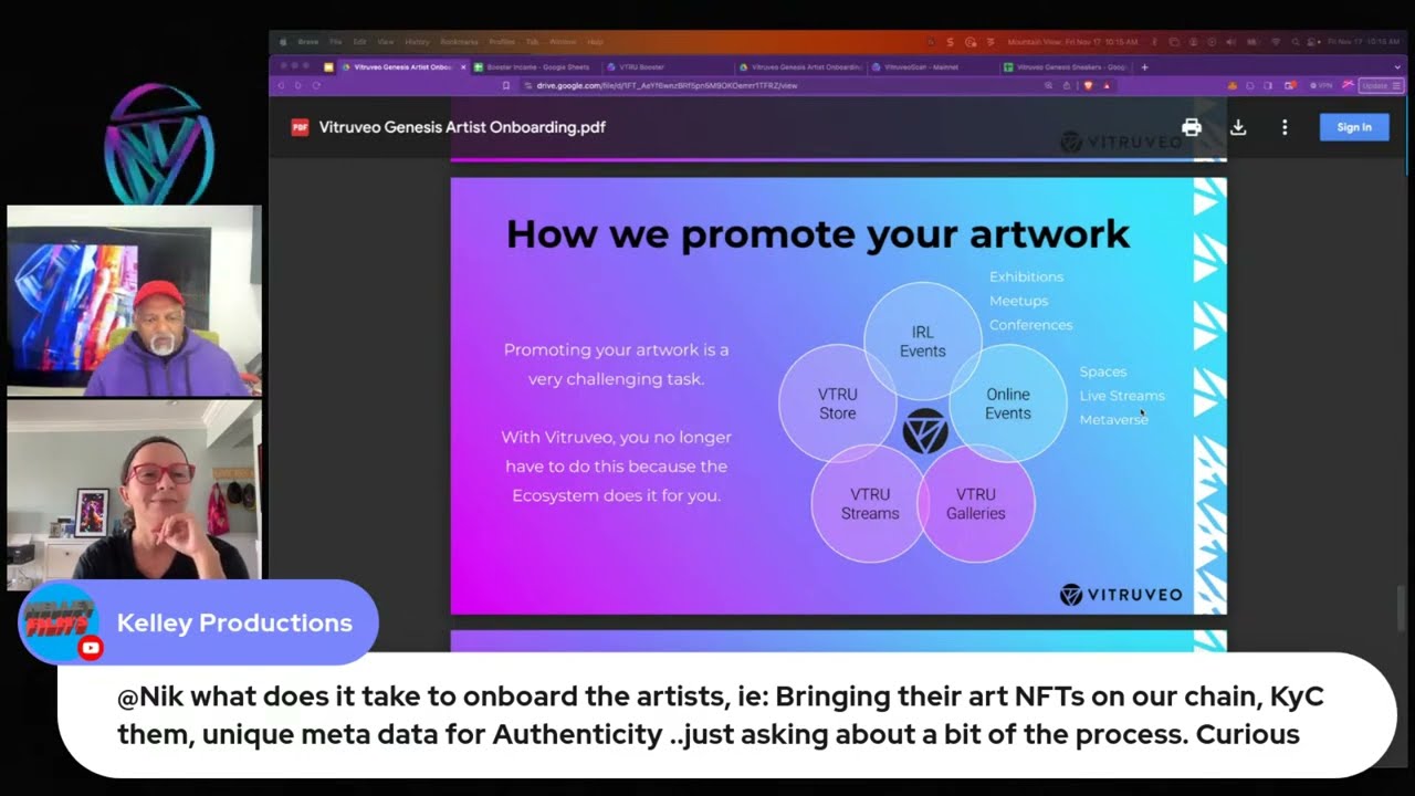 Vitruvio's Ambitious Plan to Onboard 2,500 Artists: Progress and Insights | Galaxy.ai
