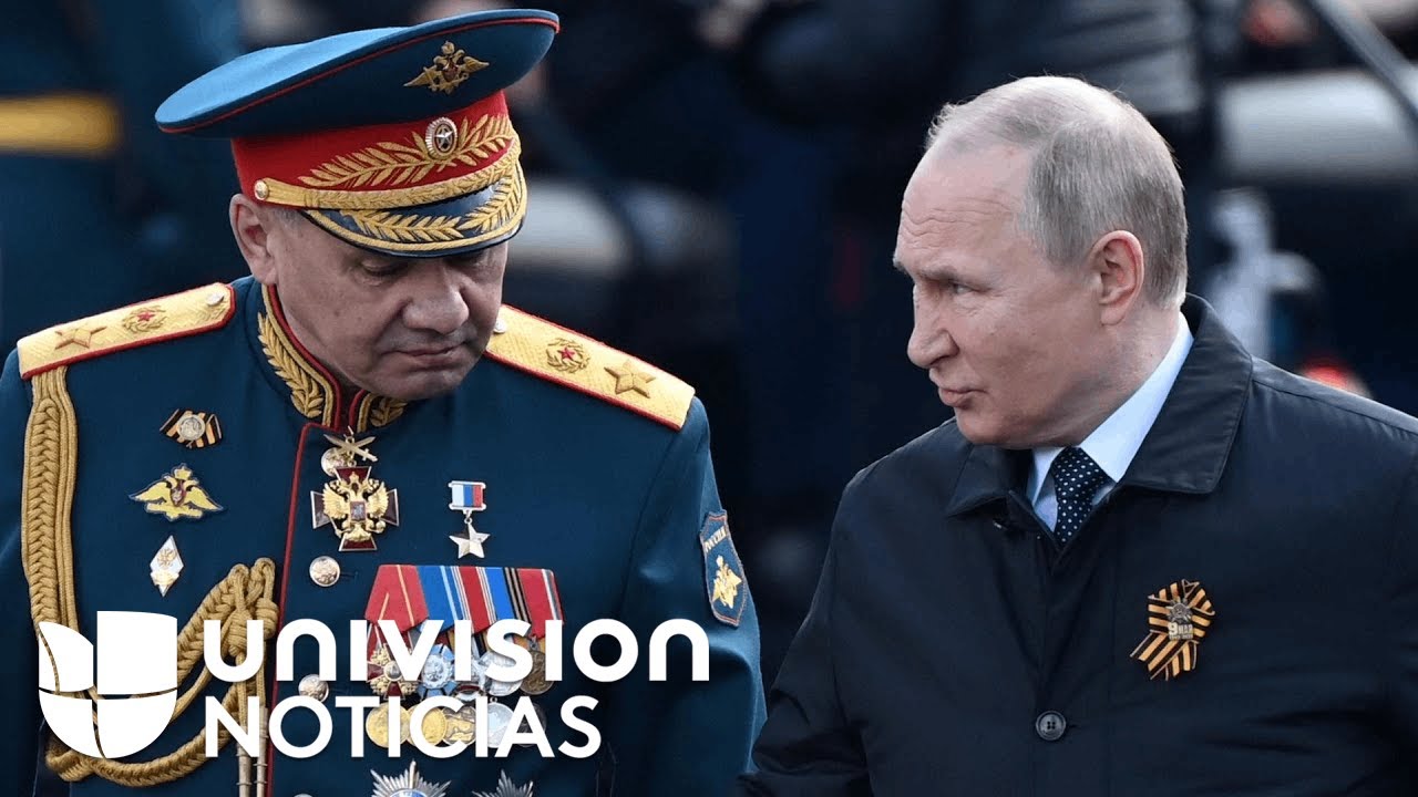 In a minute: Putin justifies the invasion of Ukraine during the Victory Day parade