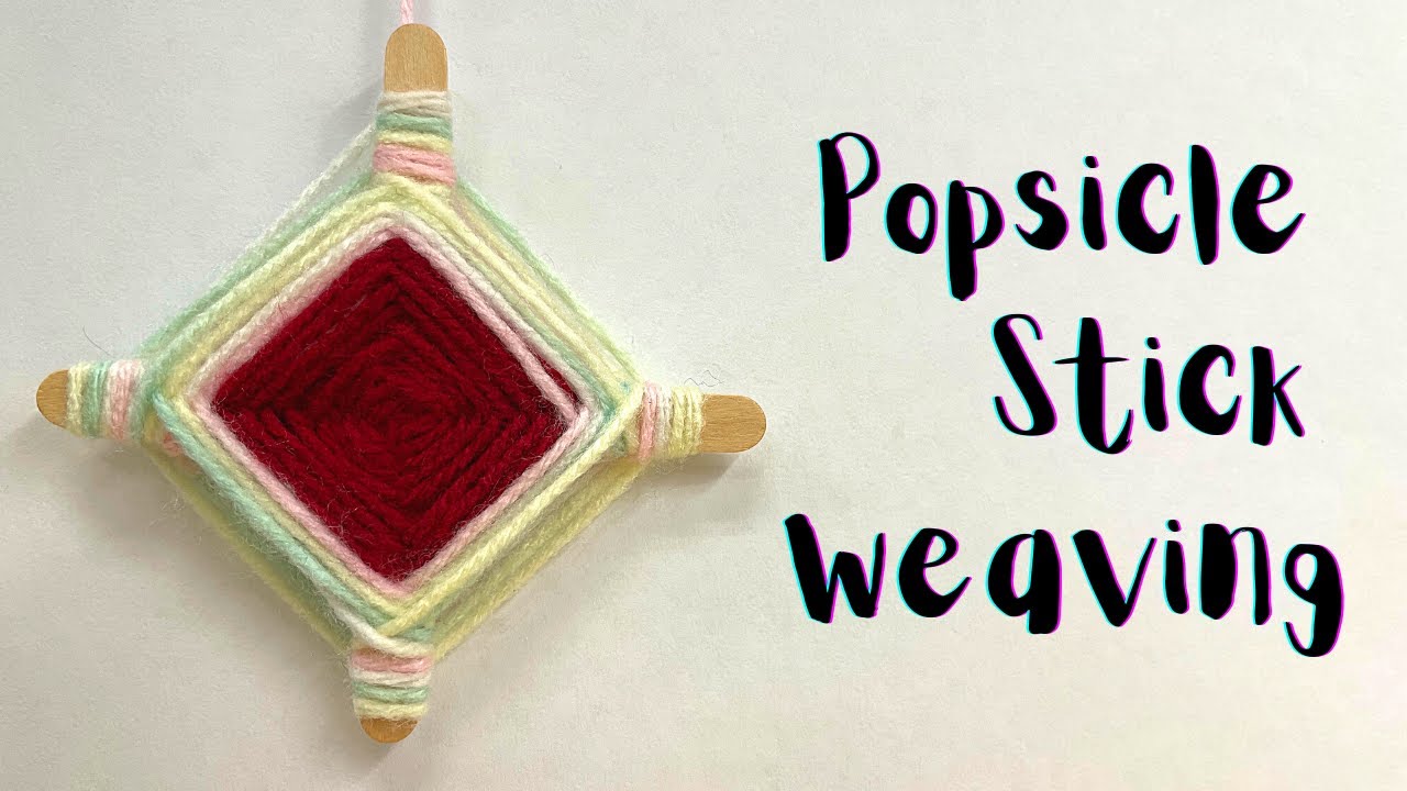 Popsicle Stick Weaving