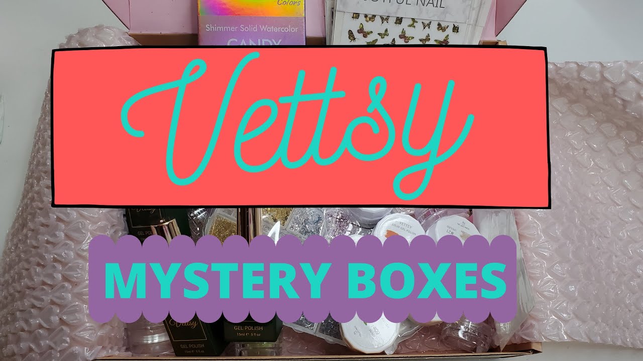Vettsy Mystery Box | Gel Polish & Nail Art Mystery Box