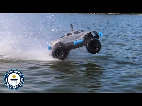 Watch This RC Car Speed Over Water in a World Breaking Record ...