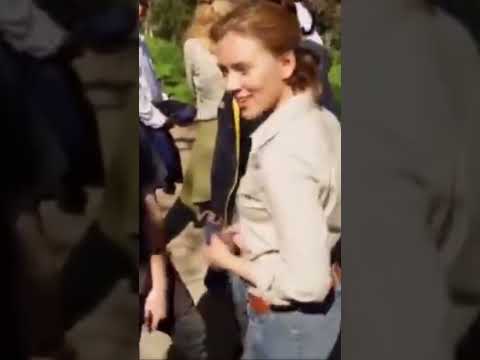 Scarlett Johansson as Kelly Foster Behind The Scenes We Bought A Zoo Cute Video