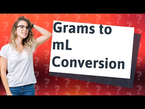 How many mL makes 250g?