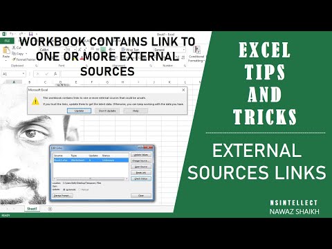 Excel Tips And Tricks : Where are Edit Links and Break Links in Microsoft Excel | [ SOLVED ERROR ]