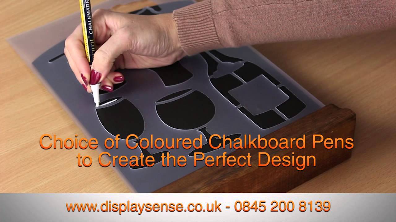 How to Draw a Chalkboard Sign