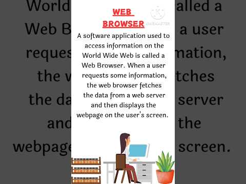 What is a Web Browser? Web Browser Definition #computergk #computerknowledge #computerbasics