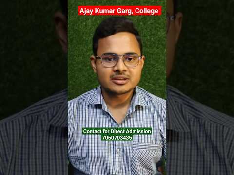 AKG - Ajay Kumar Garg Engineering College, Ghaziabad #collegesaathi #akg #shorts