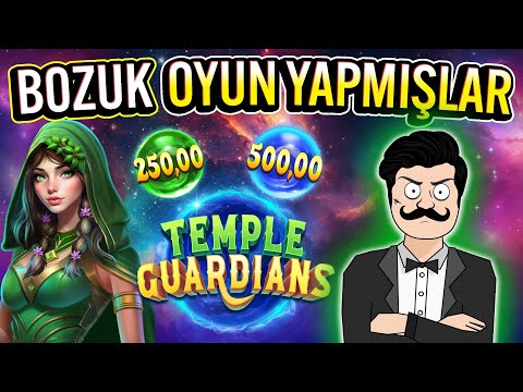 YENİ SLOT OYUNU TEMPLE GUARDIANS 💰 💰 BOZUK OYUN YAPMIŞLAR #slotoyunları #casino #slots