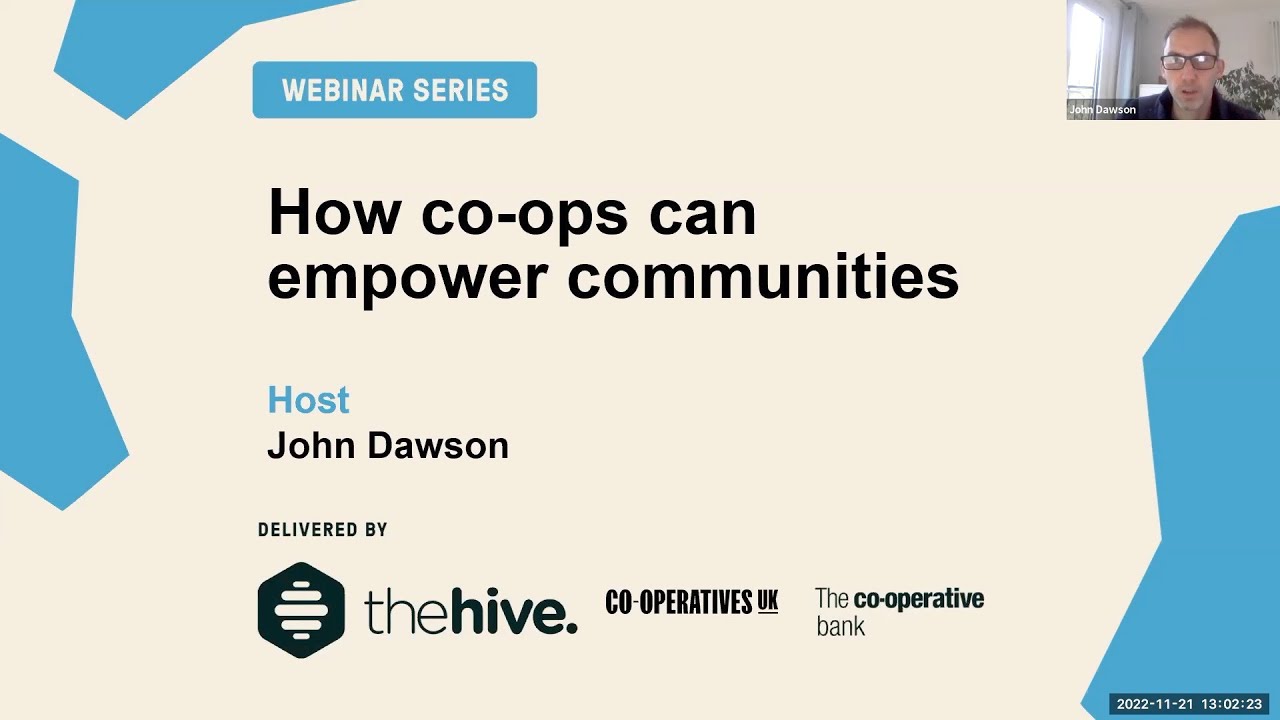 Webinar: How co-ops can empower communities | Co-operatives UK