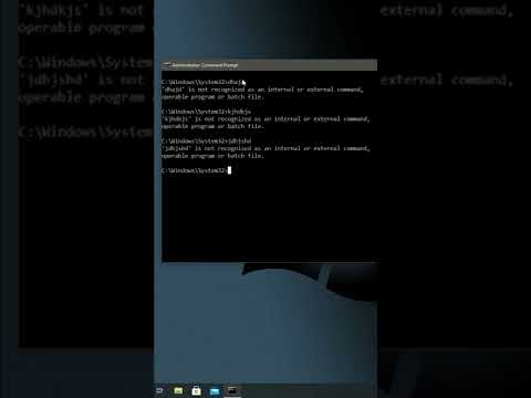 Clear Screen CLS Command in Windows Command Prompt #cmd #cli #cls