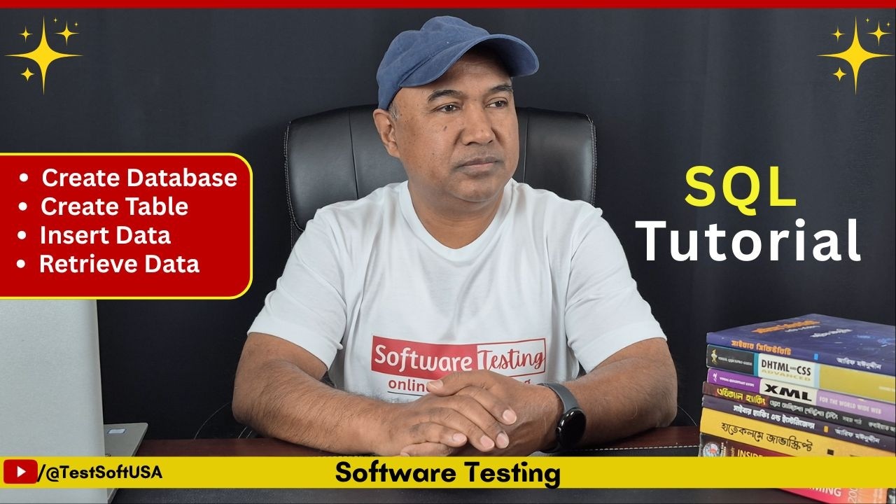 SQL Tutorial | How to Create Database, Table and Insert Data